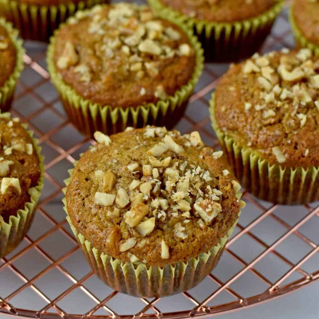 Gluten Free Banana Nut Muffins - Flavor Walk